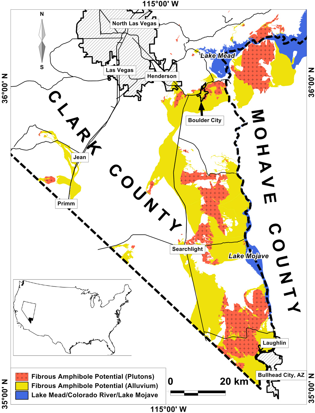 Naturally Occurring Asbestos Research | College of Sciences ...