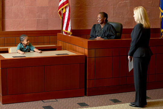 Kids Get Their Day in Court | UNLV