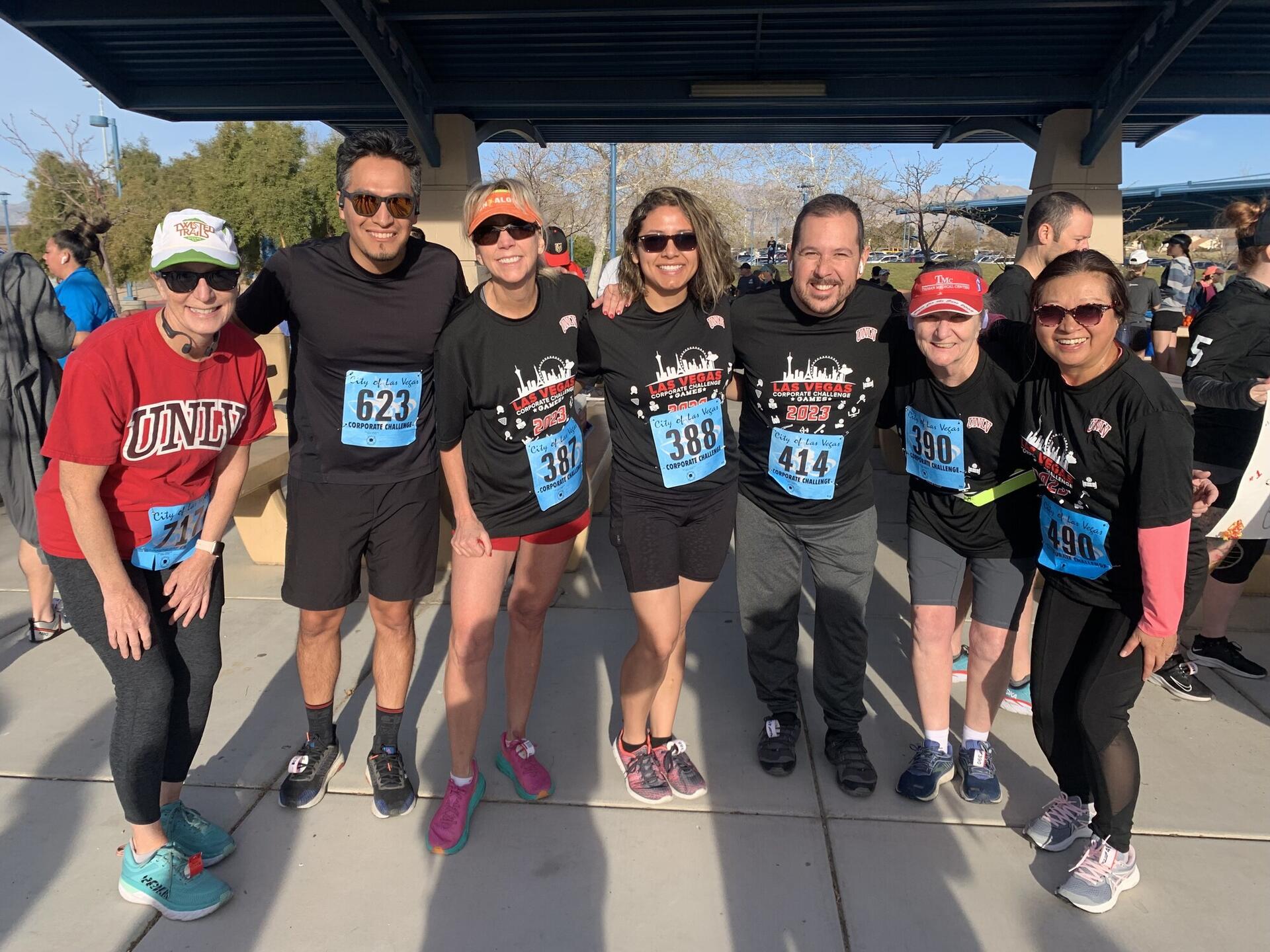 Faculty and Staff Make UNLV Proud in the 2023 Corporate Challenge | UNLV