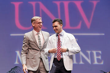 Healthcare Students Learning Around Big Obstacles | UNLV